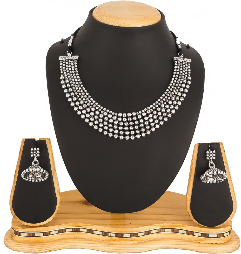 Buy Necklace, Chain & Earring Set at joolkart.com
