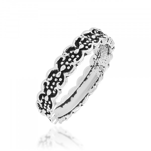 Buy Antique Silverplated Challa Band Fashion Finger Ring - ADMIERShop ...