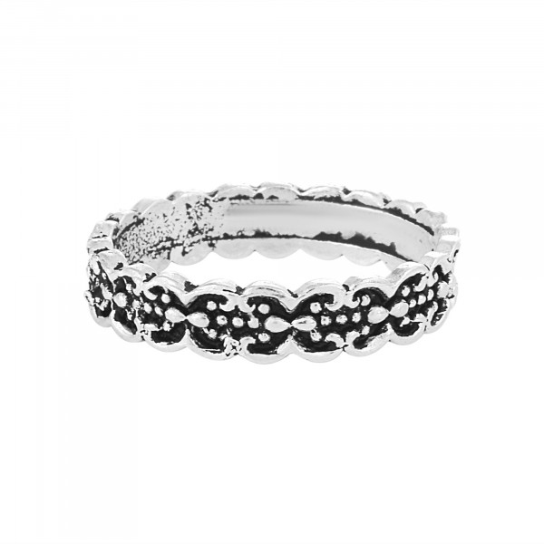 Buy Antique Silverplated Challa Band Fashion Finger Ring - ADMIERShop ...